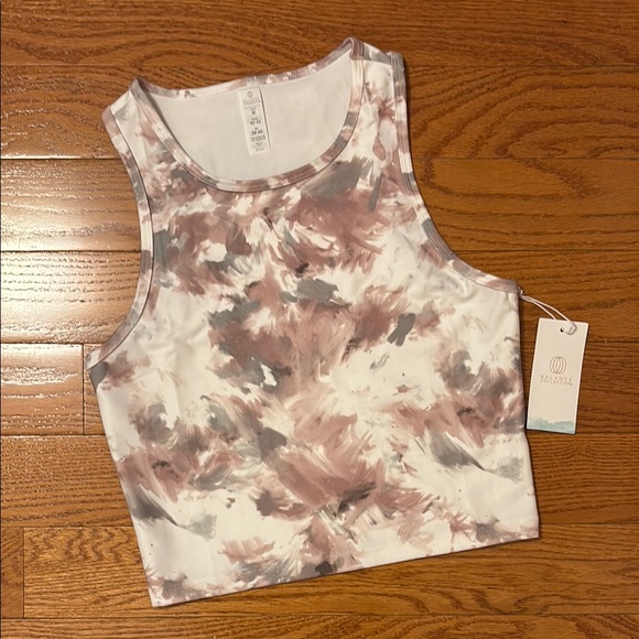 Marika | Tops | New Marika Balance Collection Pink Gray White Cropped ...